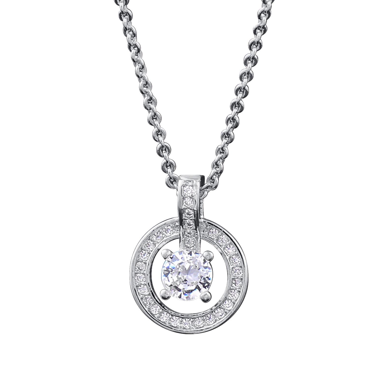 Dancing Diamond Necklaces for Women | Diamond Necklace | Real Diamond ...