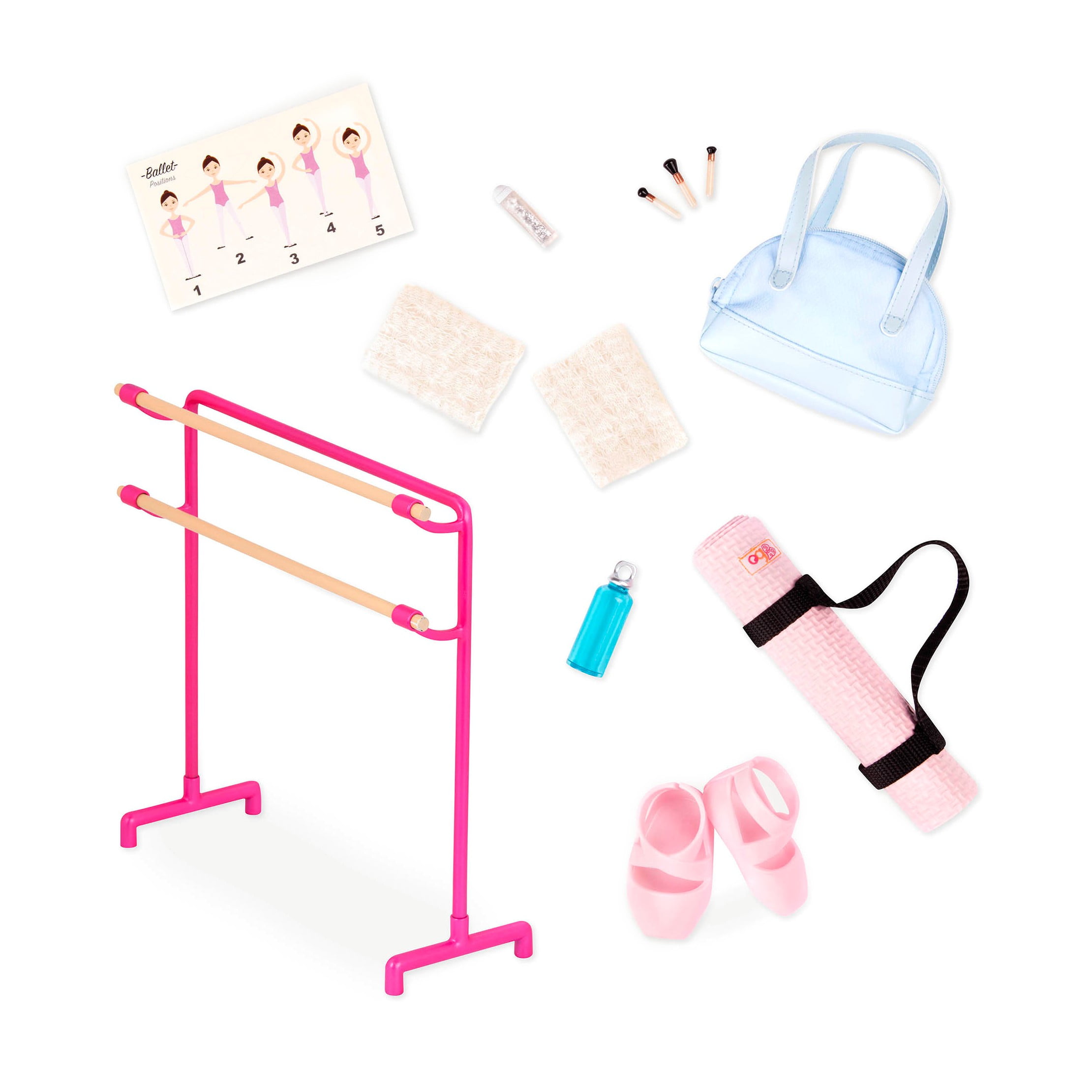 Dancing Feet Ballet Accessory Set for 18" Dolls - Walmart.com
