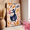 Dancing Figure Botanical Abstract Cut-out Style Henri Matisse Inspired ...