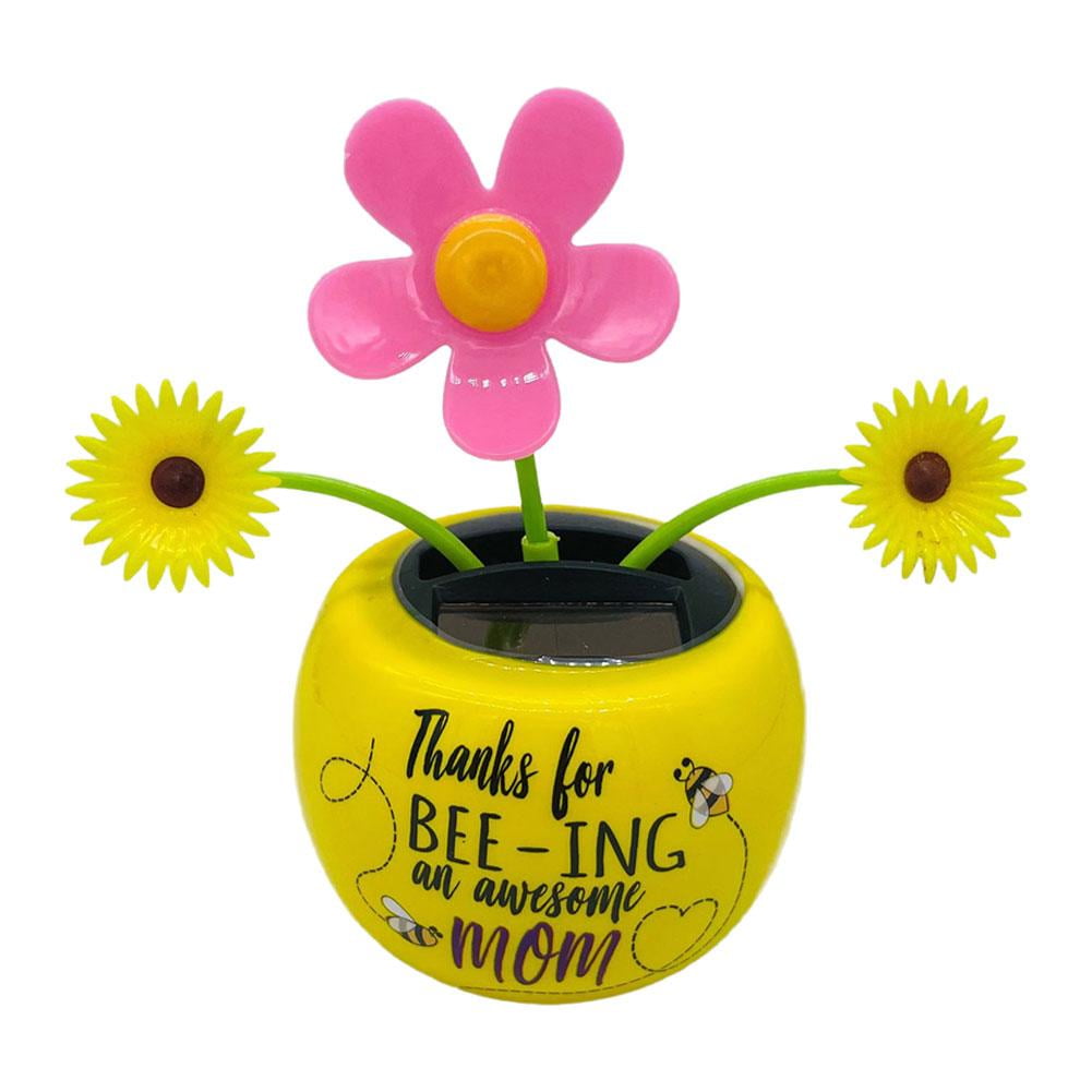 Dancing Flowers Solar Powered, Solar Powered Dancing Figurines, Car ...