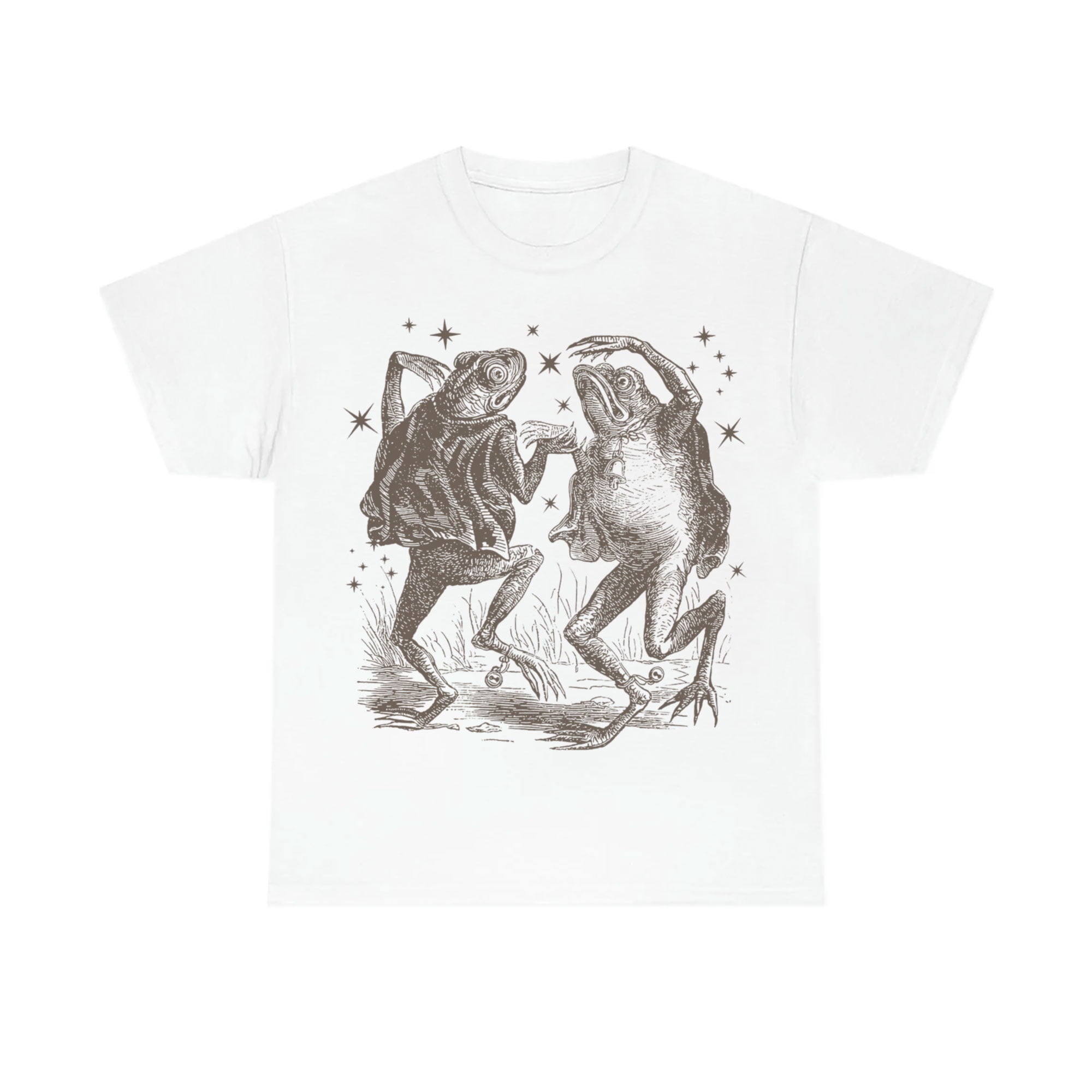 Dancing Frog Stars Vintage 90S Tattoo Style Shirt, Retro Y2K Frog ...