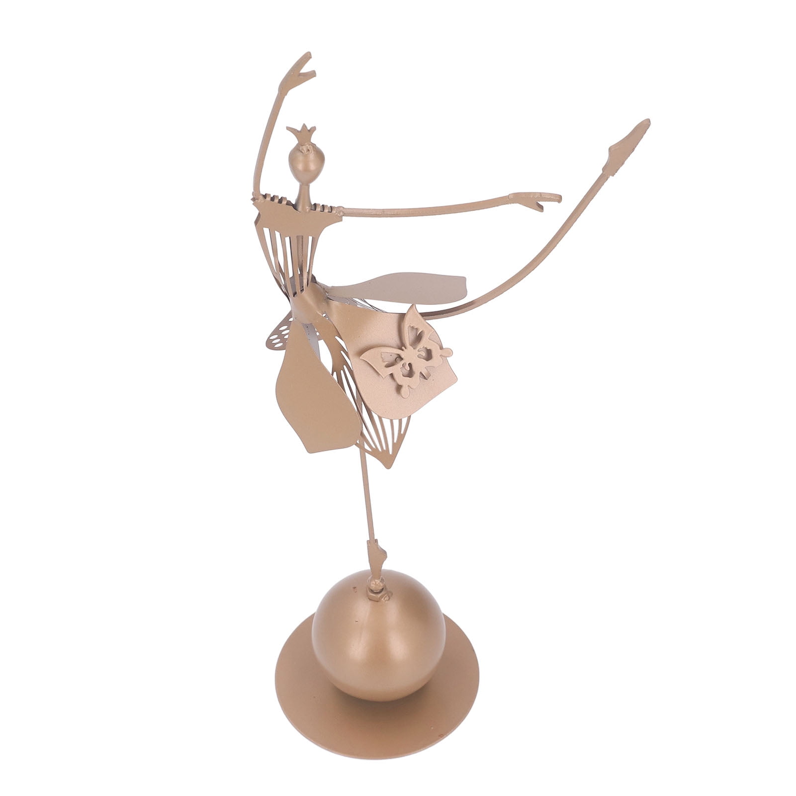 Dancing Girl Statue Lifelike Waterproof Colorfast Garden Dancing Girl ...
