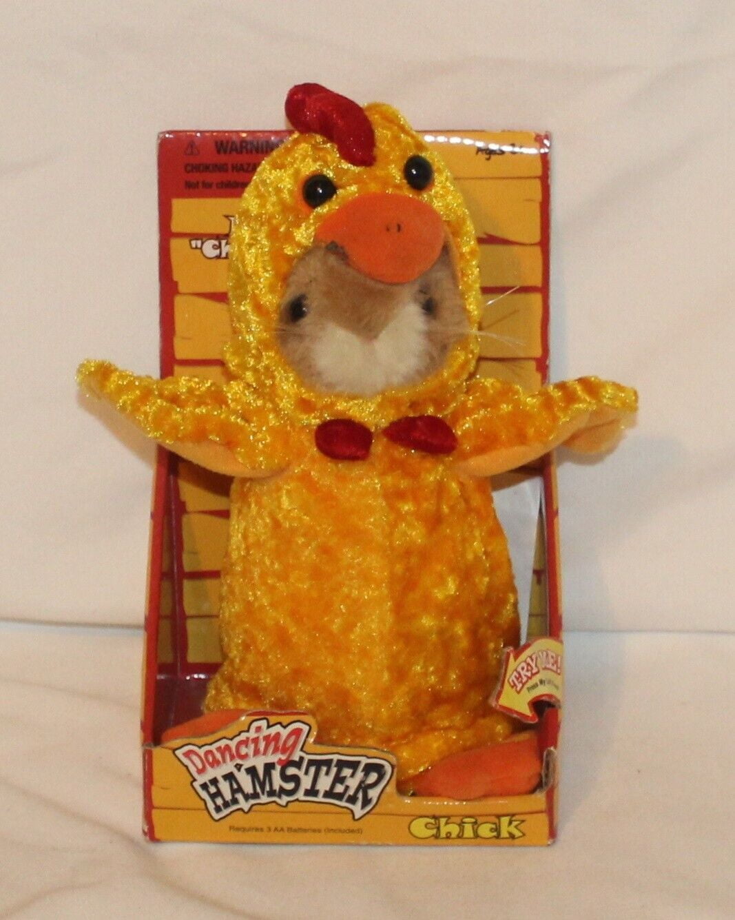 Animated Gemmy Dancing Hamster Chick Toy, Singing and Dancing to ...