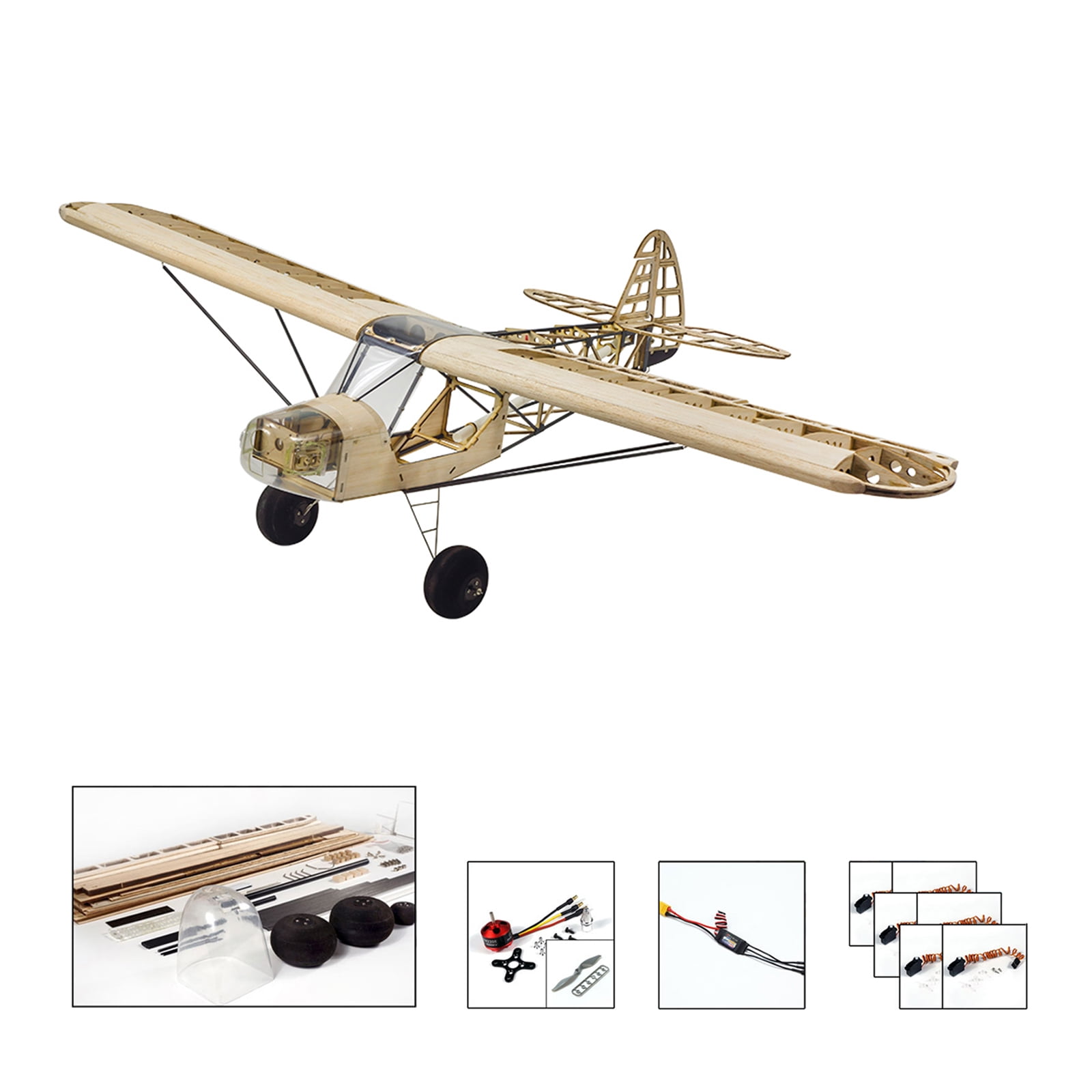 Dancing Hobby S38 Savage Bobber 1000mm Wingspan Balsa Wood Remote ...
