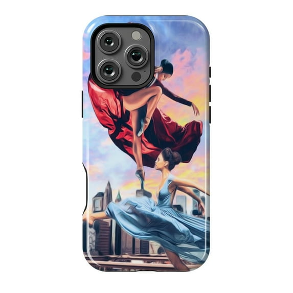 Dancing In The Bridge Art Phone Case for iPhone 11 12 13 14 15 16 Pro ...