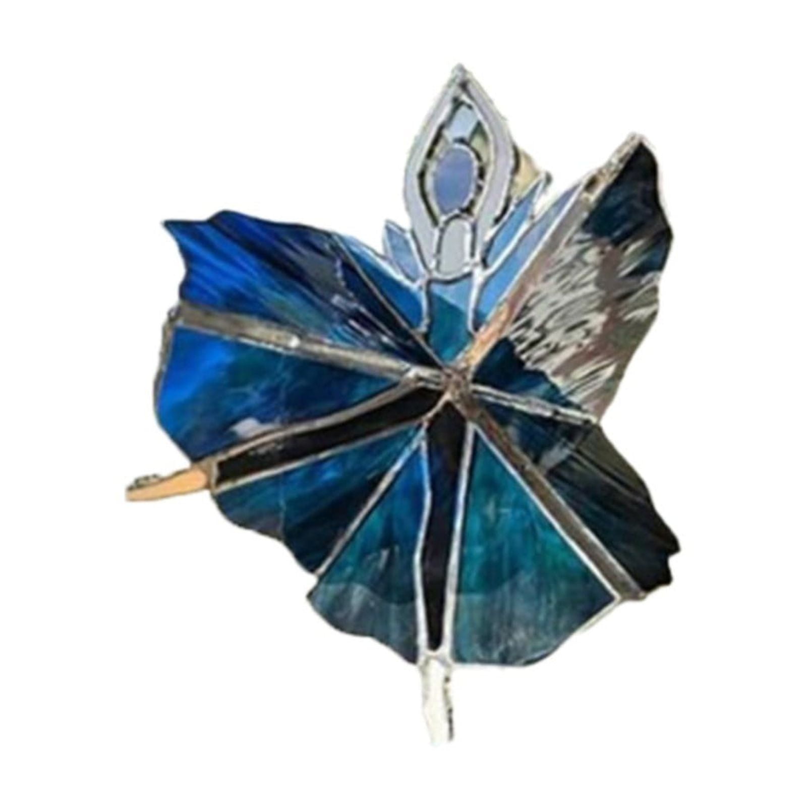 Dancing Lady Stained Glass Lady Dancing With The Wind Acrylic Stained ...