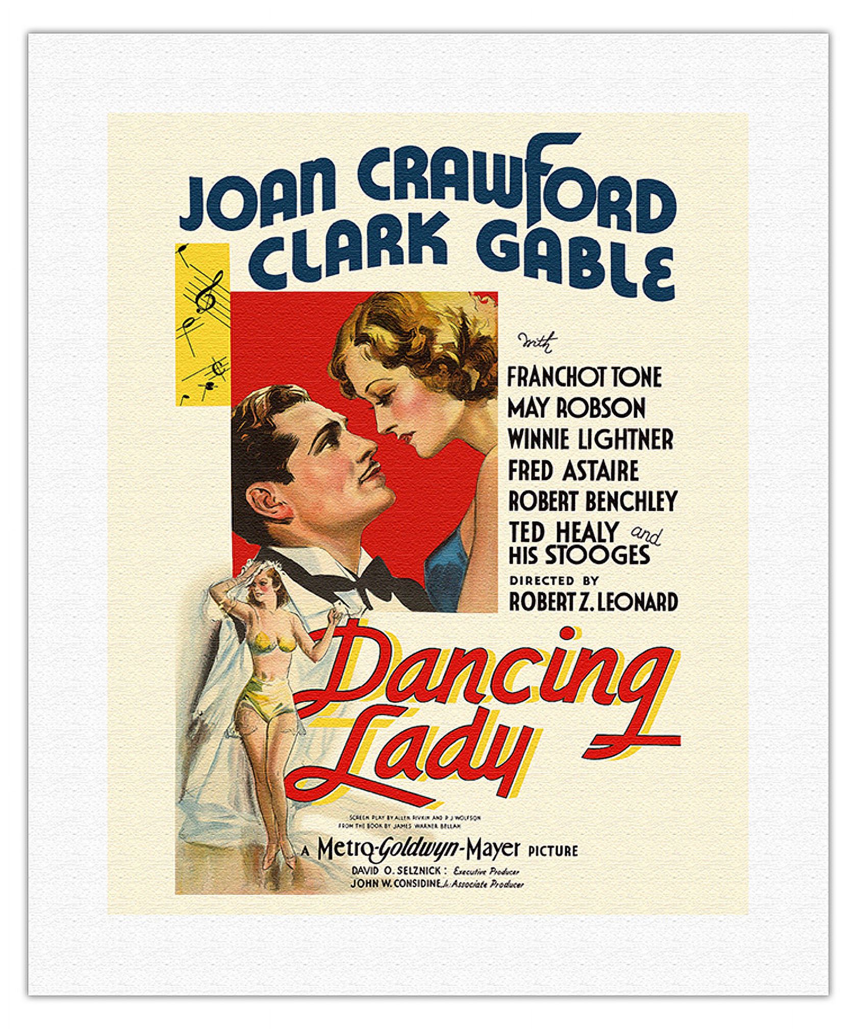 Dancing Lady - Starring Joan Crawford & Clark Gable - Vintage Film ...