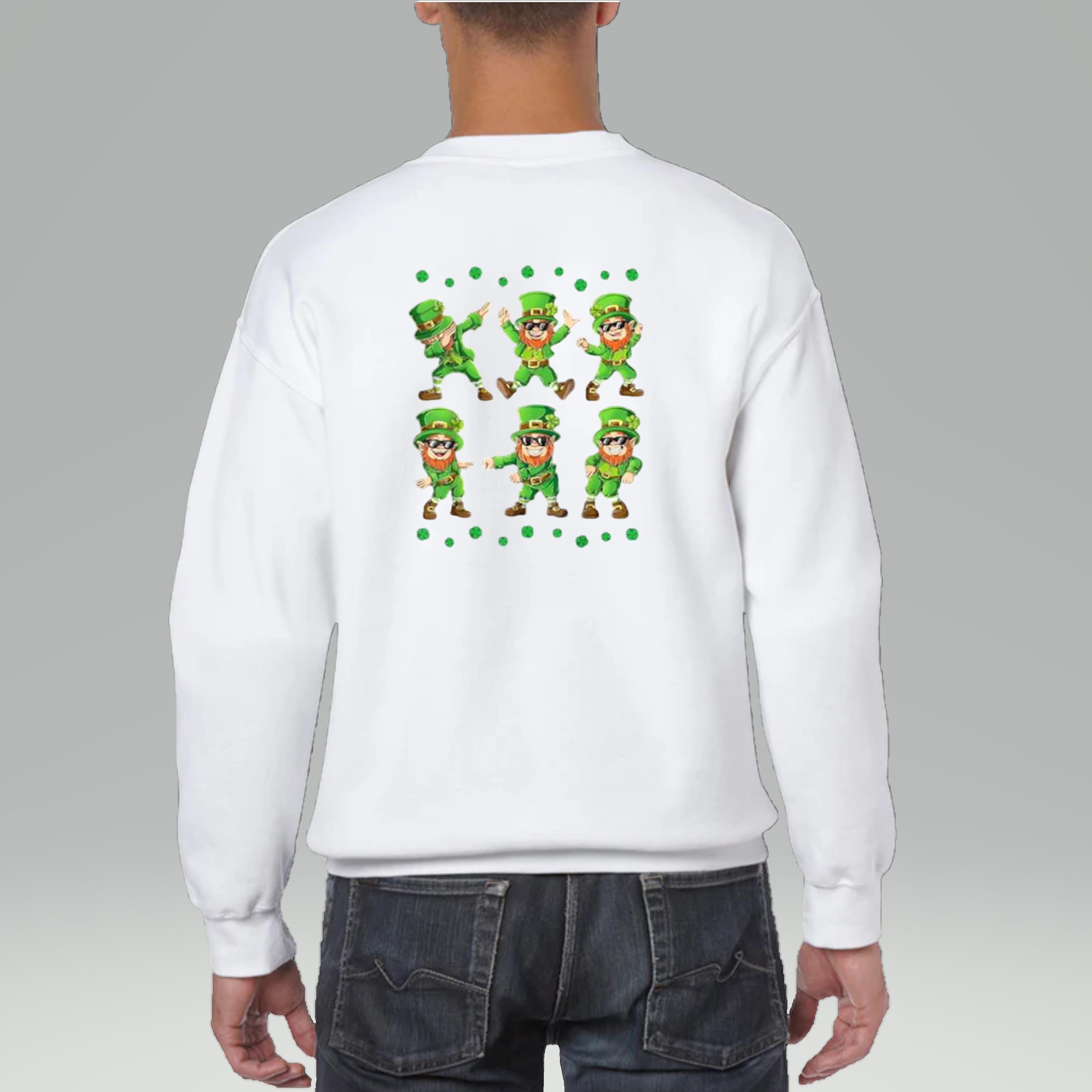 Dancing Leprechauns Shirt – St. Patrick's Day Dabbing Tee for Boys, Girls & Men, for men & women ...