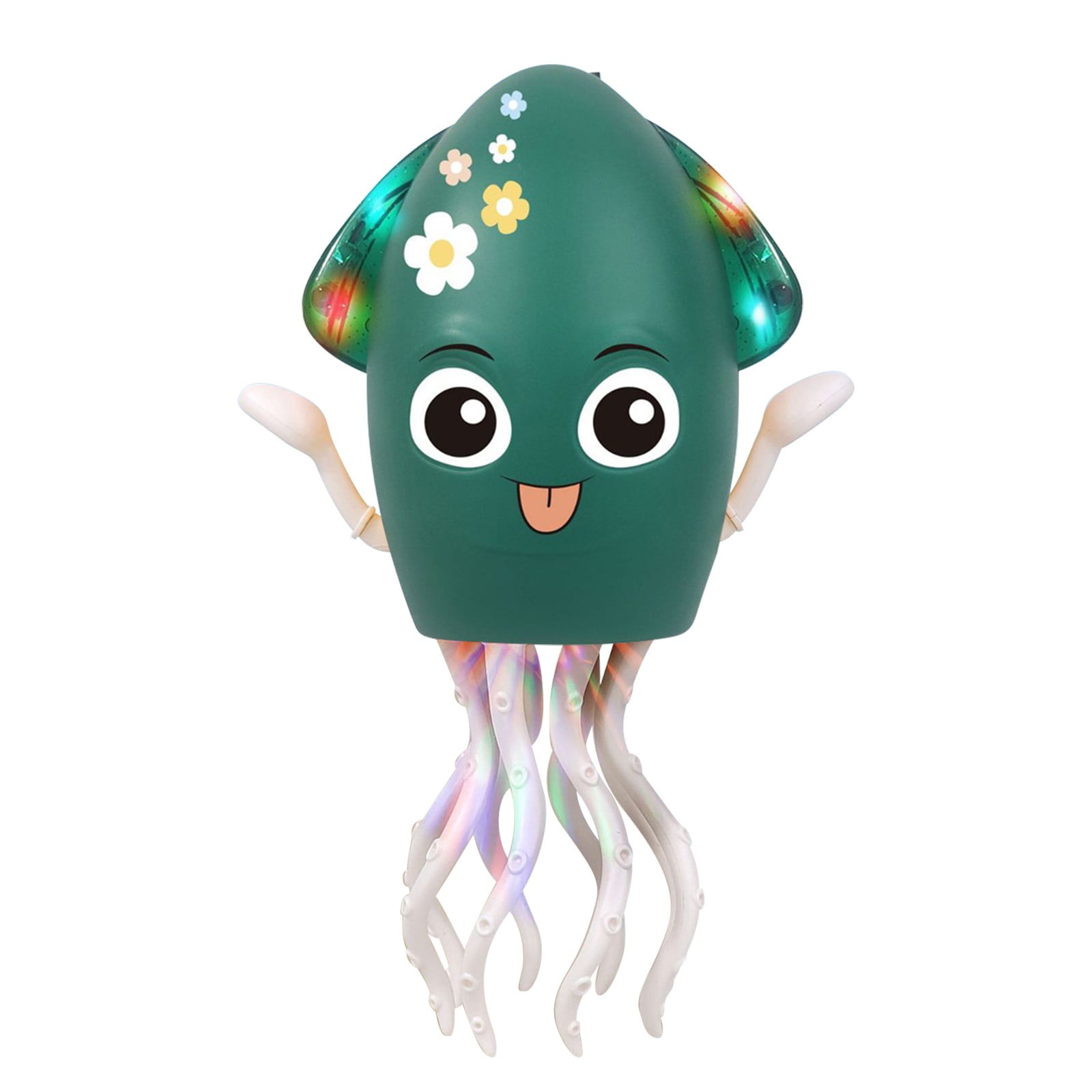 Dancing Octopus Toy, 8-Leg Auto-Dance Octopus Toy Crawling Dancing ...