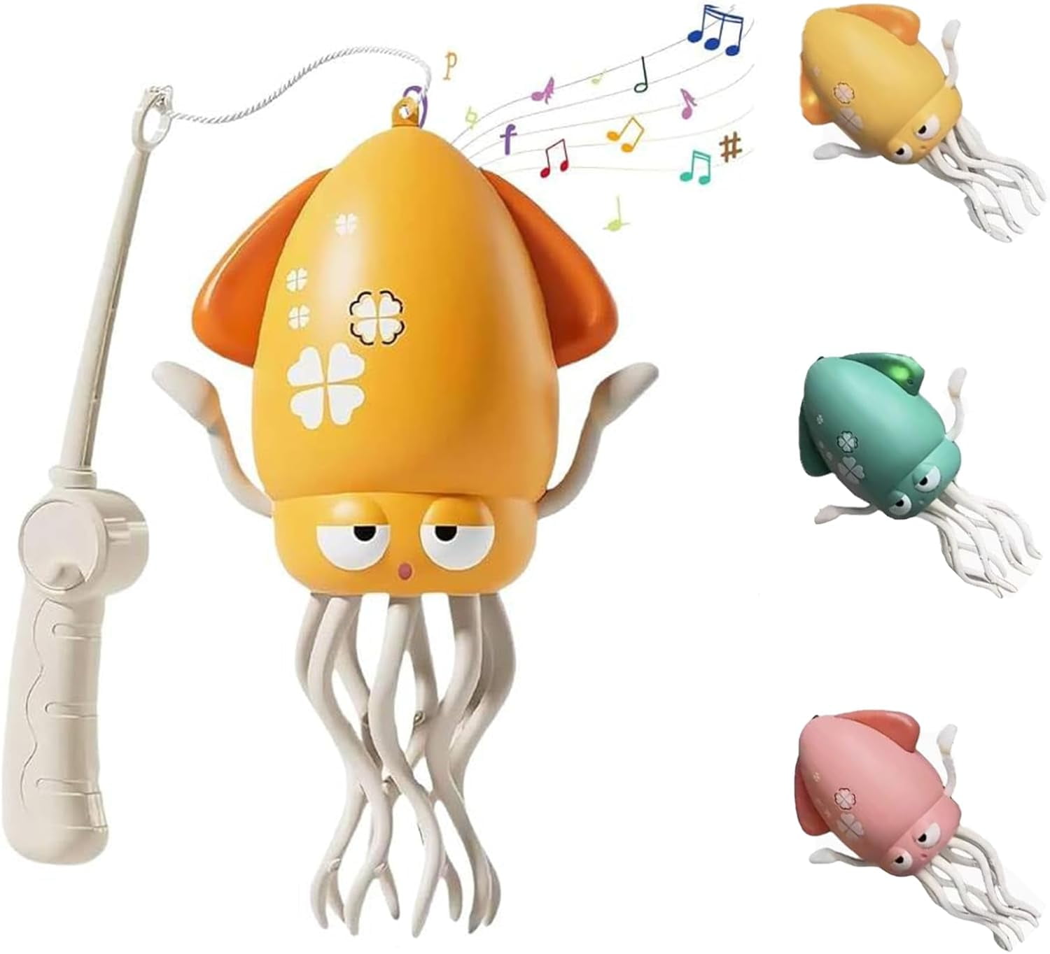 Dancing Octopus Toy for Kids – Electric Crawling Octopus with LED ...