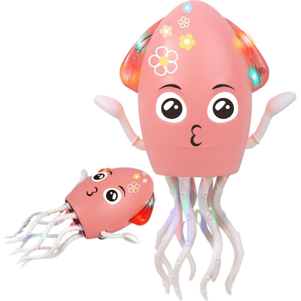 Dancing Octopus Toy with Sound Light Effects Changeable Expressions Fun ...