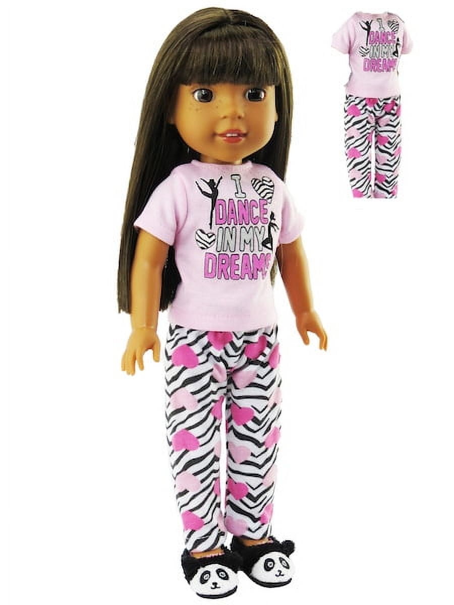 Dancing Pajamas For 14 Inch Dolls | American Fashion World - Walmart.com