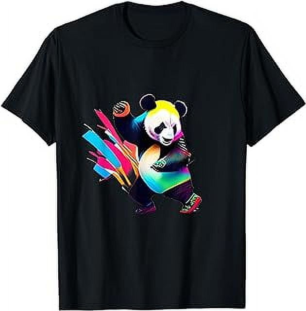 Dancing Panda Bear T-Shirt - Walmart.com