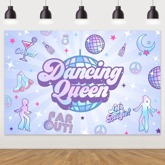 Dancing Queen Theme, Bachelorette Disco Party Supplies, Birthday Decor ...