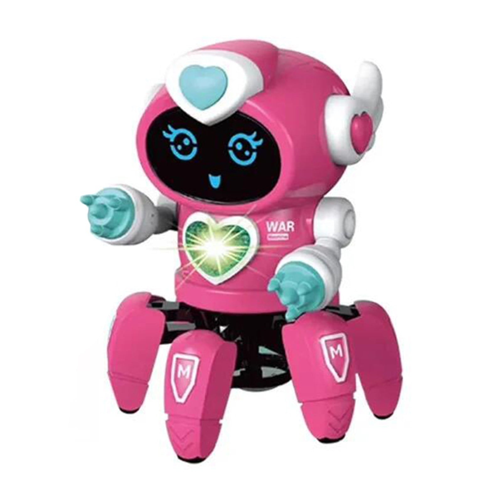 Dancing Robot Flash Sale Six Robot Toy Music Light Dancing Walking ...