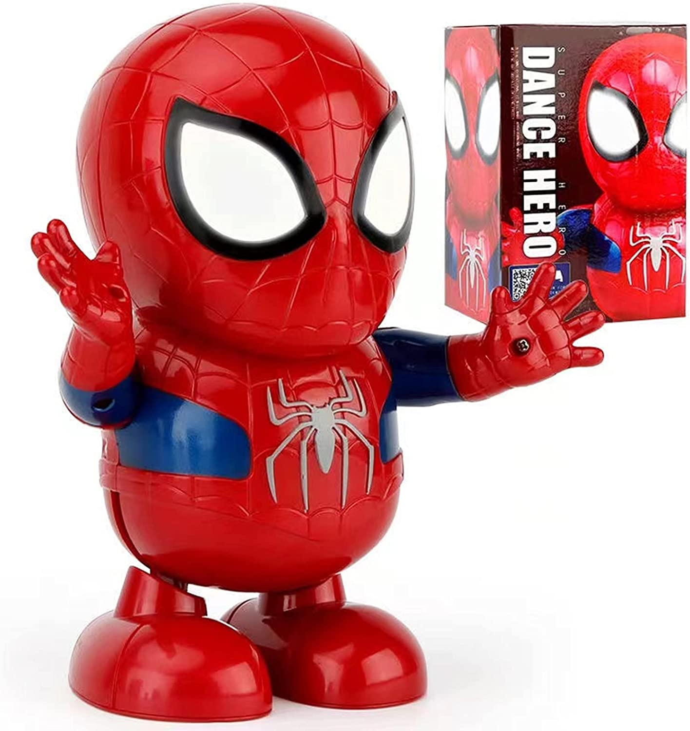 Dancing Robot Toys for Kids, Walking Dancing Electronic Toy with LED ...