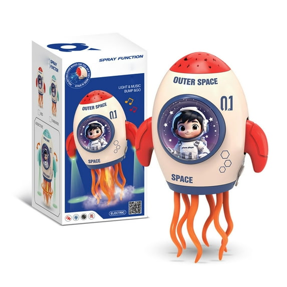 Dancing Rocket Toy with Lights Music Smart Sensor Interactive Movement ...