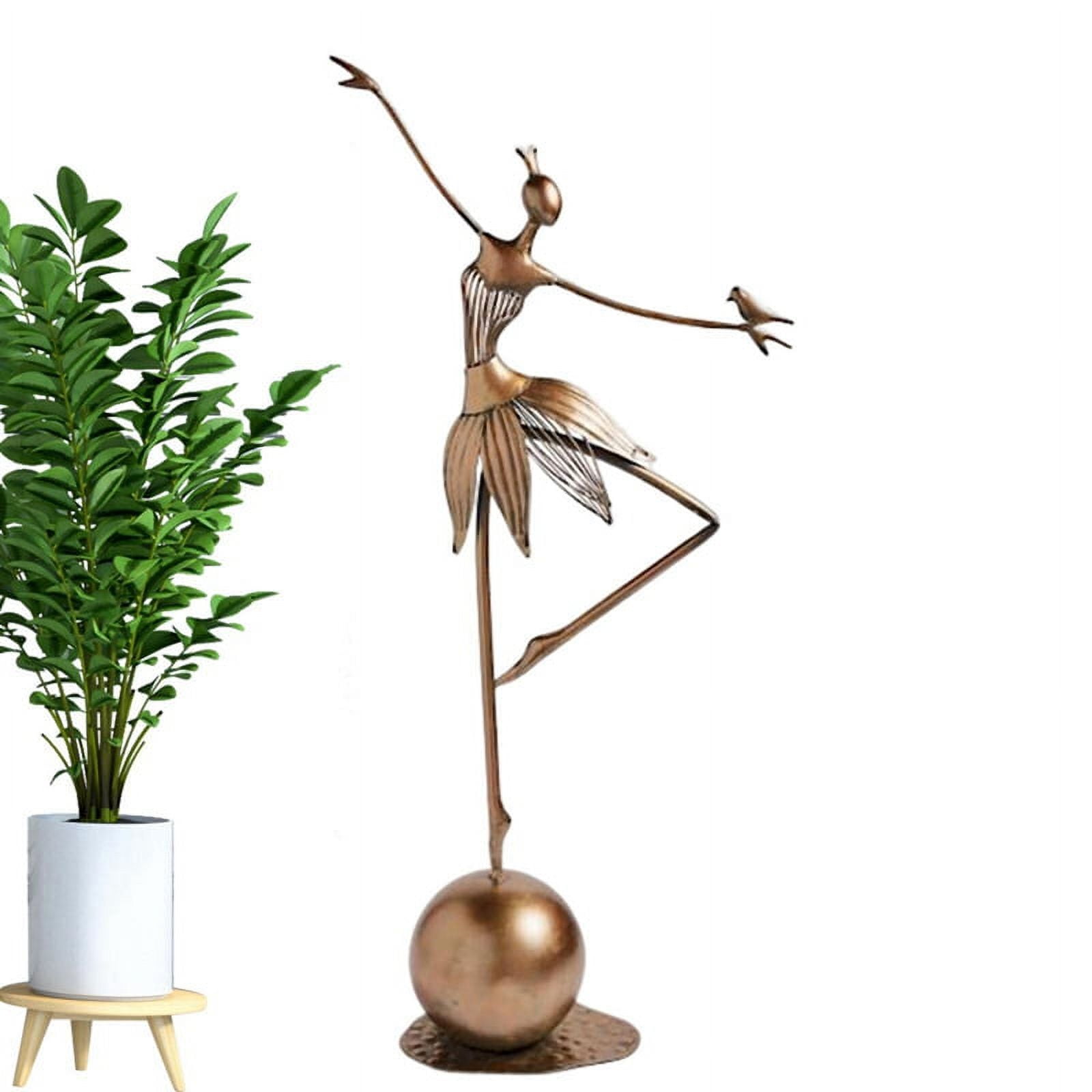 Dancing Sculpture Abstract Resin Statue Art Crafts Modern Graceful ...