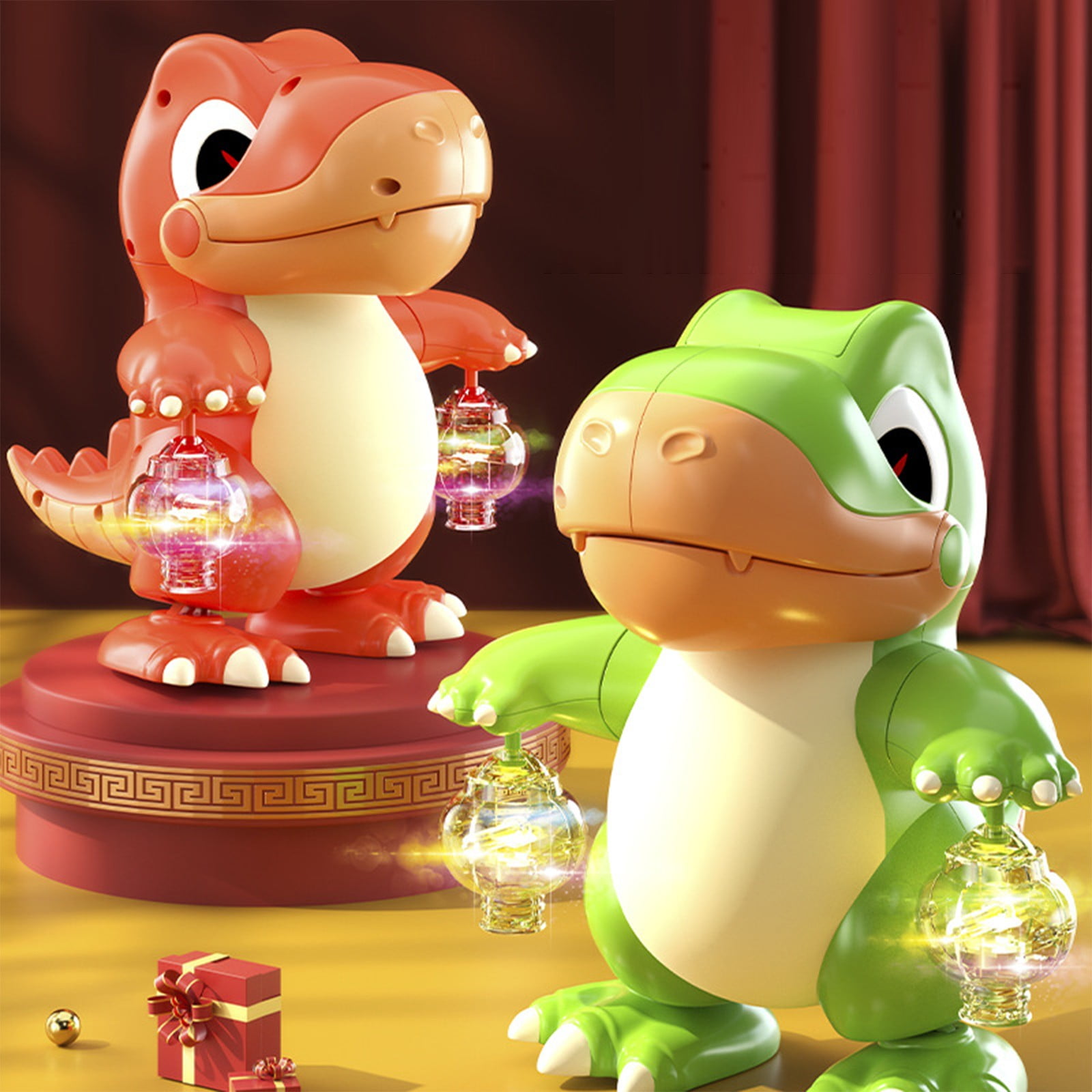 Dancing Singing Dinosaur Toy for Kids - Interactive Crawl & Head Up ...