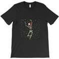 Dancing Skeleton Christmas, Funny Goth Holiday Graphic Tee, Xmas H5588 ...