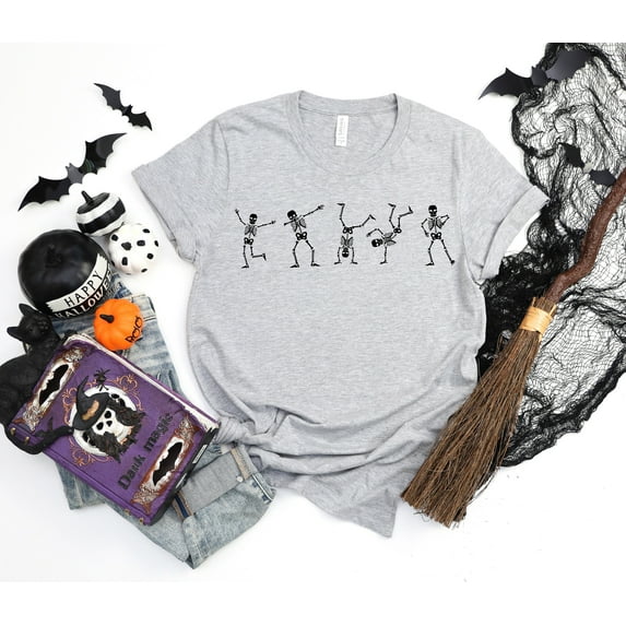 Dancing Skeleton Shirt,Halloween Shirt,Funny Halloween shirt, Sanderson ...