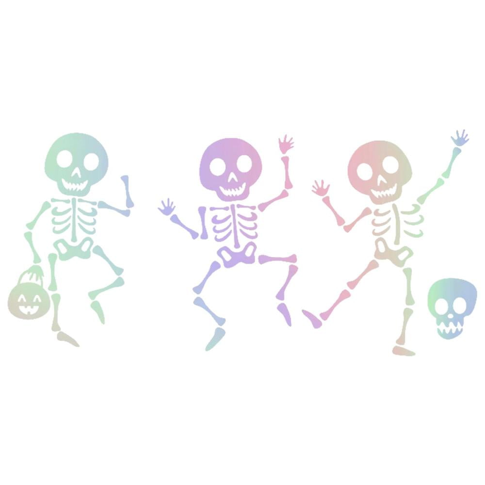 Dancing Skeleton Sticker | Gothic Skull Decal for Car | Dancing ...