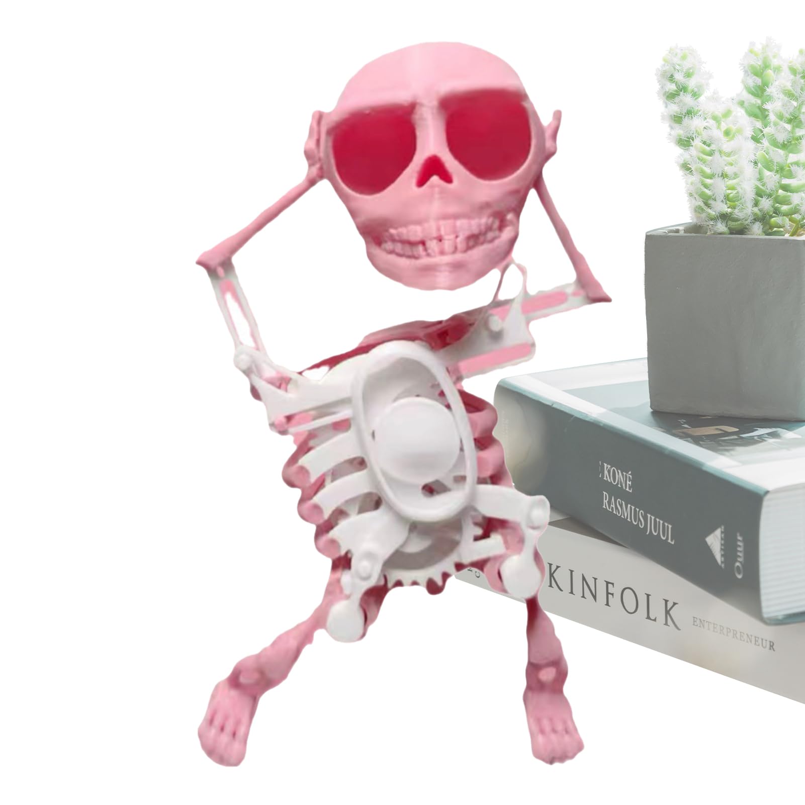 Dancing Skeleton Toy 3D Posable Skeleton Model Figure Funny Halloween ...