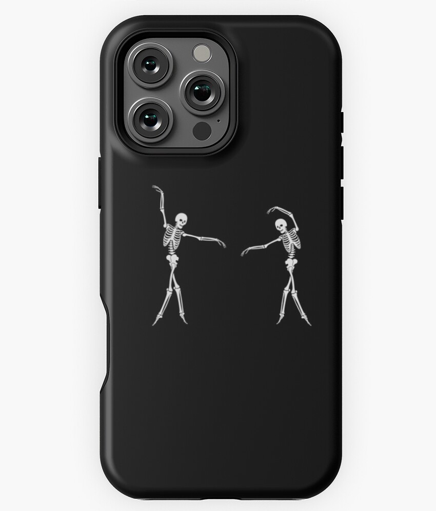 Dancing Skeletons Dance Challenge Halloween Scary Skeleton M17508 Phone ...