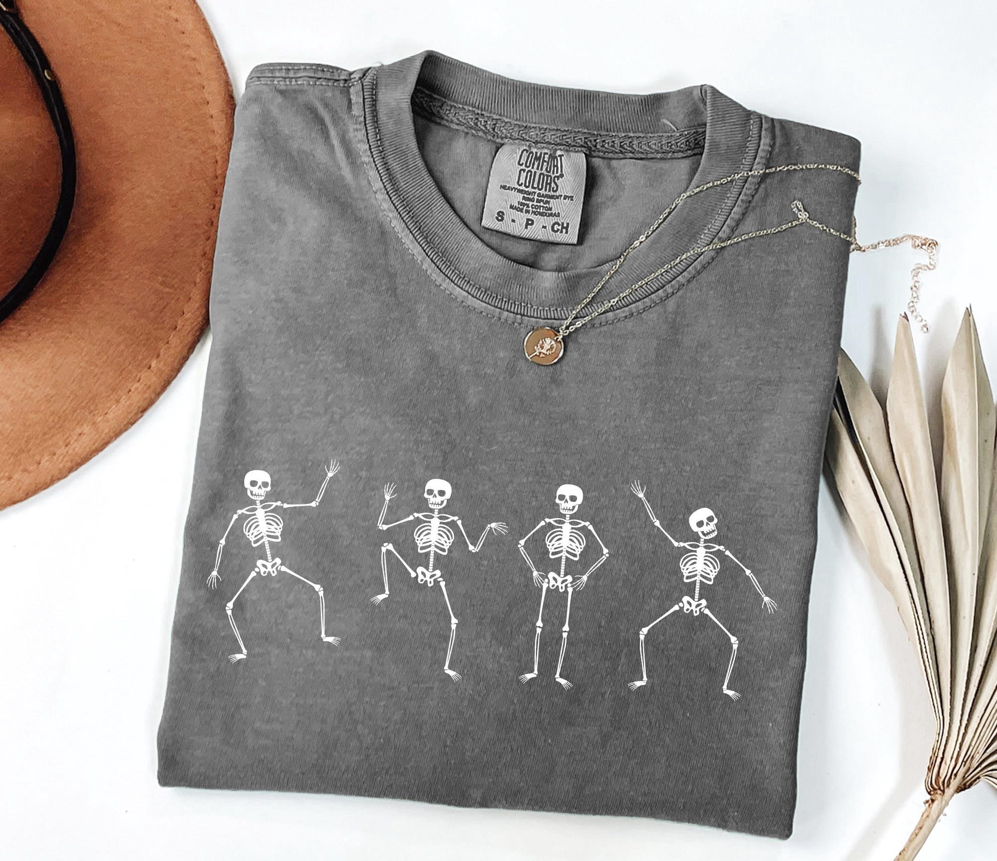 Dancing Skeletons Outfit Funny Halloween Party Outfit Spooky Season ...