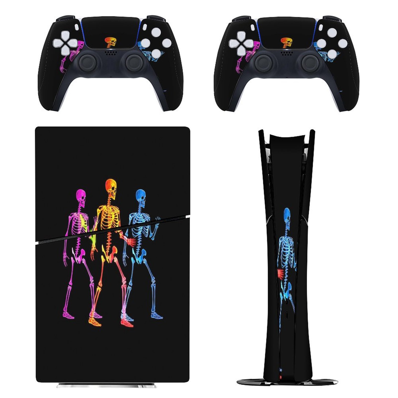 Dancing Skeletons PS5/PS5 Pro/PS5 Slim Digital Disc Skin Sticker For ...