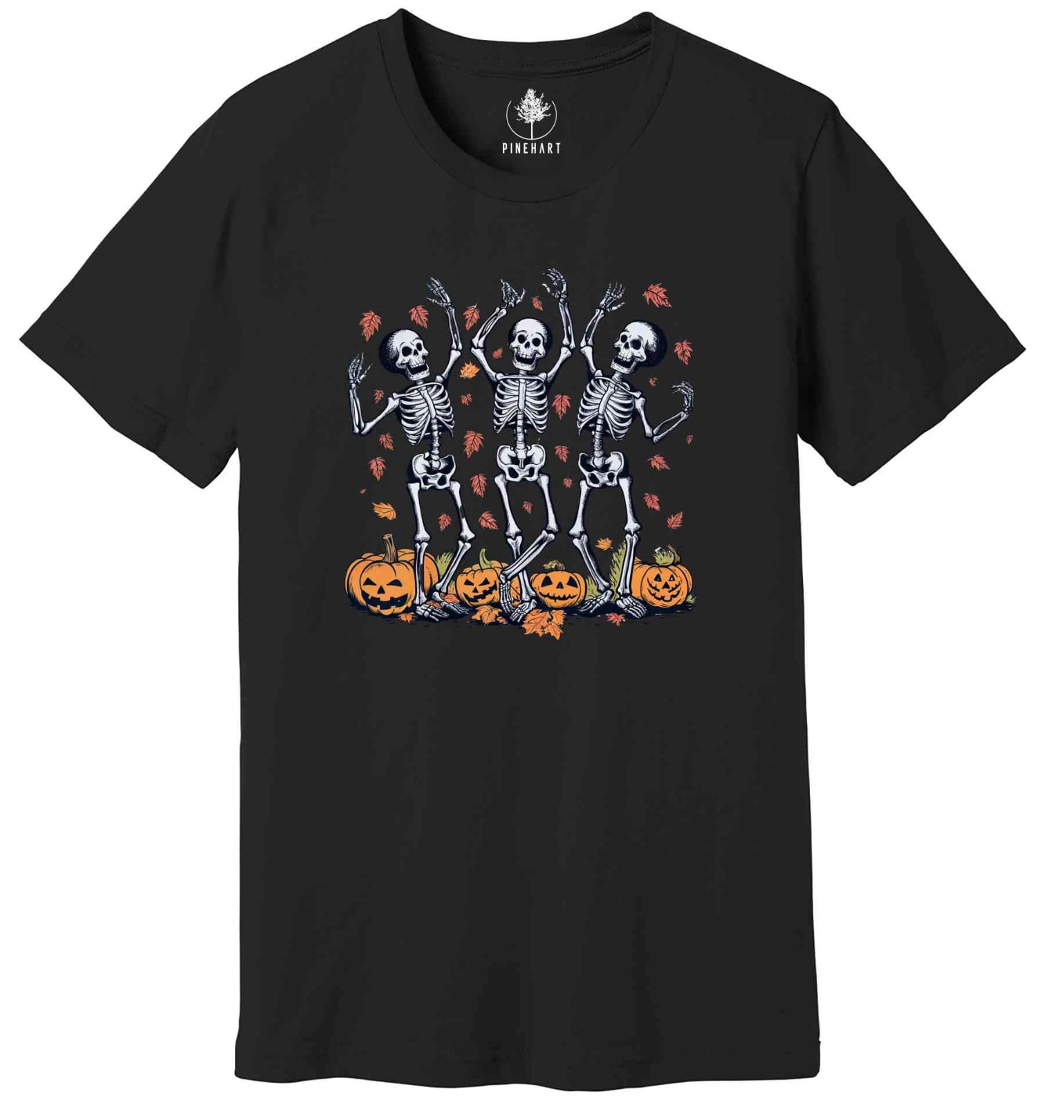 Dancing Skeletons Shirt, Halloween Party Shirt, Skeleton Shirt, Pumpkin ...