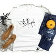 Dancing Skeletons T-Shirt - Funny Halloween T-Shirt - Cute Halloween T ...