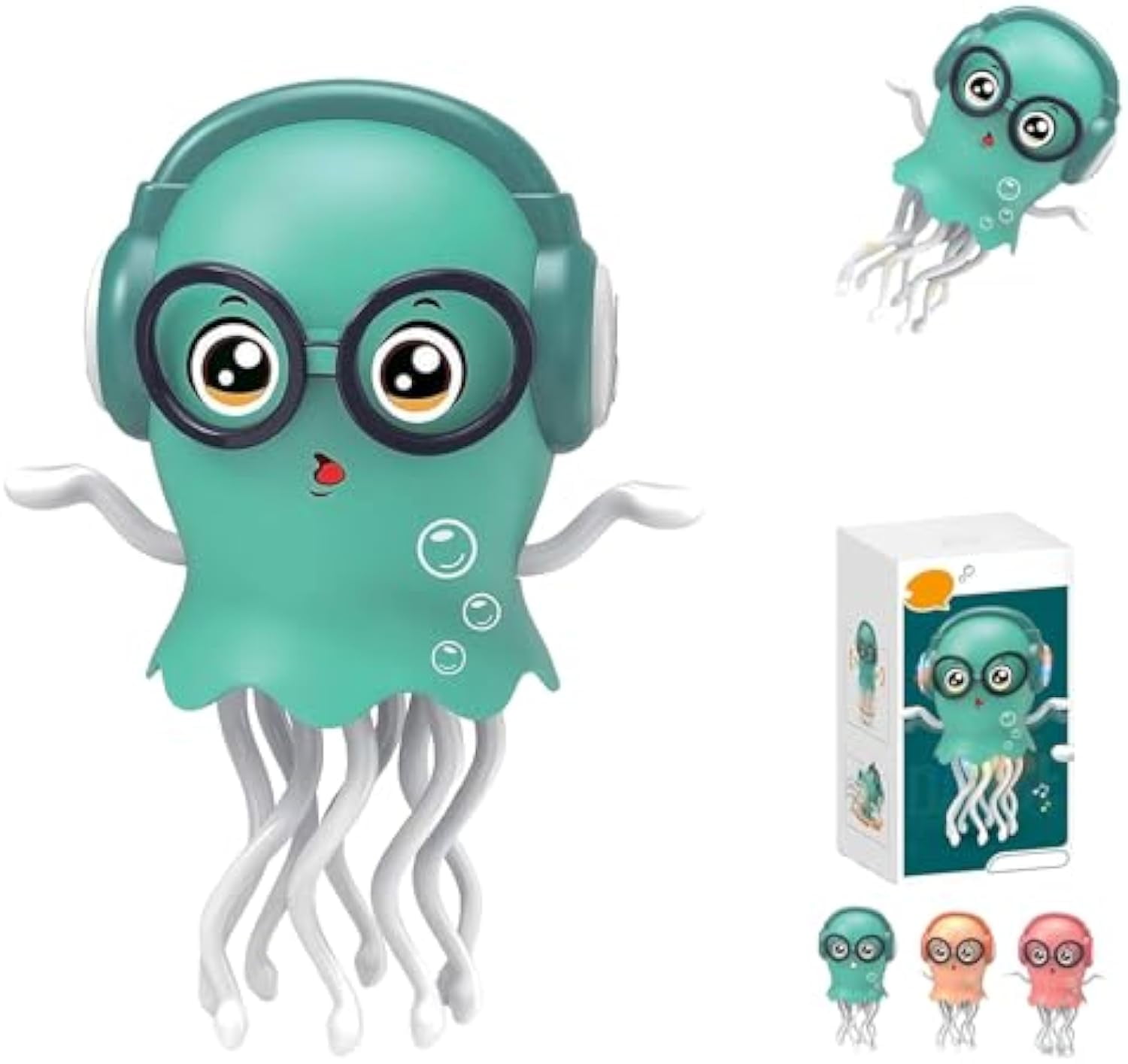Dancing Squid Toy, Magic Dancing Octopus Toy, 2025 New Squid Tummy Time ...