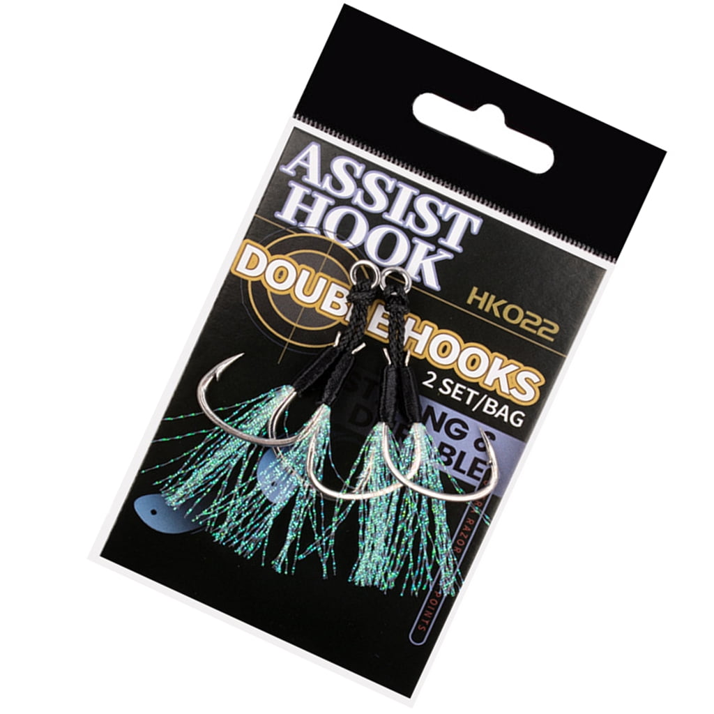 Dancing Stingers Jigging Lures Replacement Slow Fall Jigs Fishing Hook ...