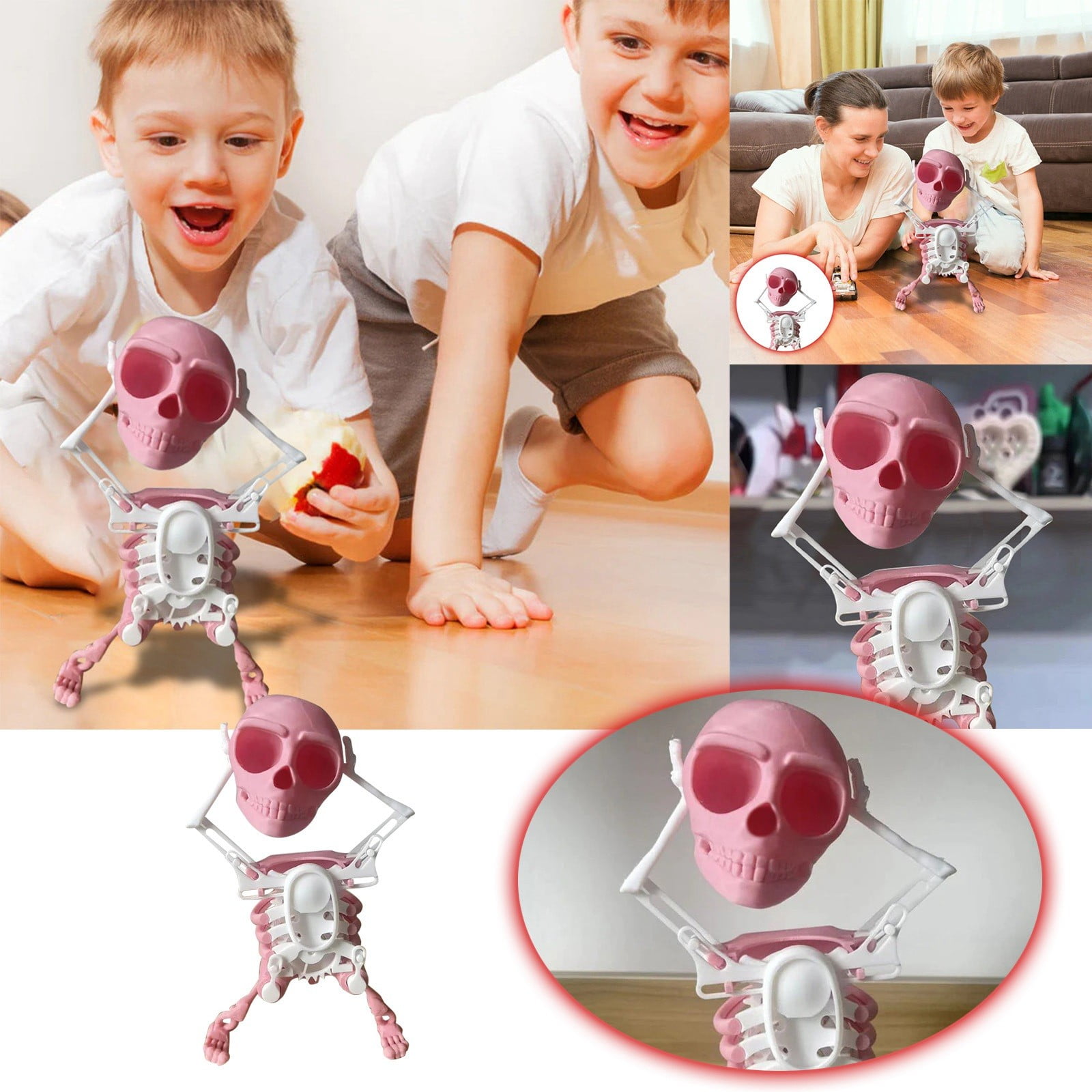 Dancing Swinging 3D Skeleton Toy Swinging Toy Tricky Funny Three ...