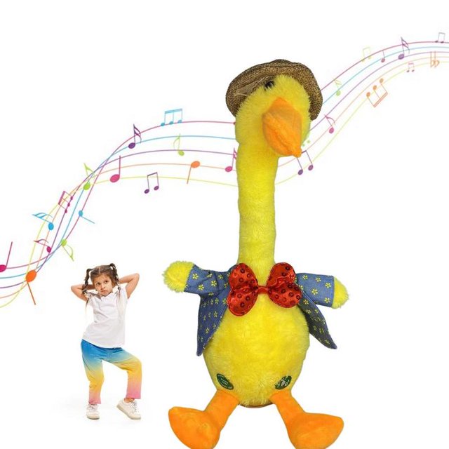 Dancing Talking Toy - Funny Singing Duck Toy With 120 Songs Interactive ...