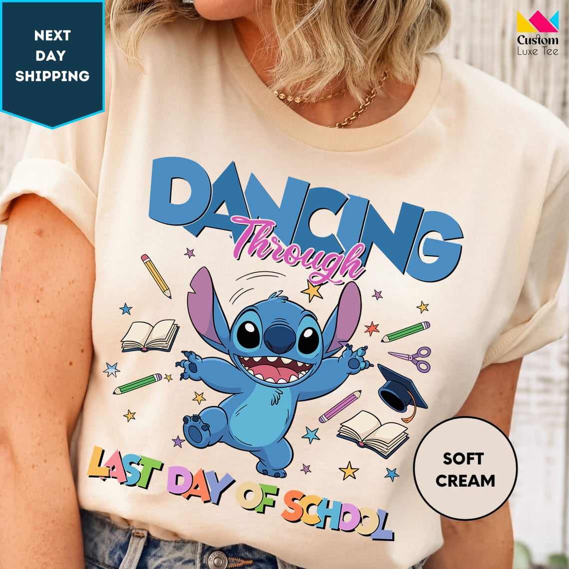 Dancing Through Last Day Of School Tee, Disney End Of School Year T ...