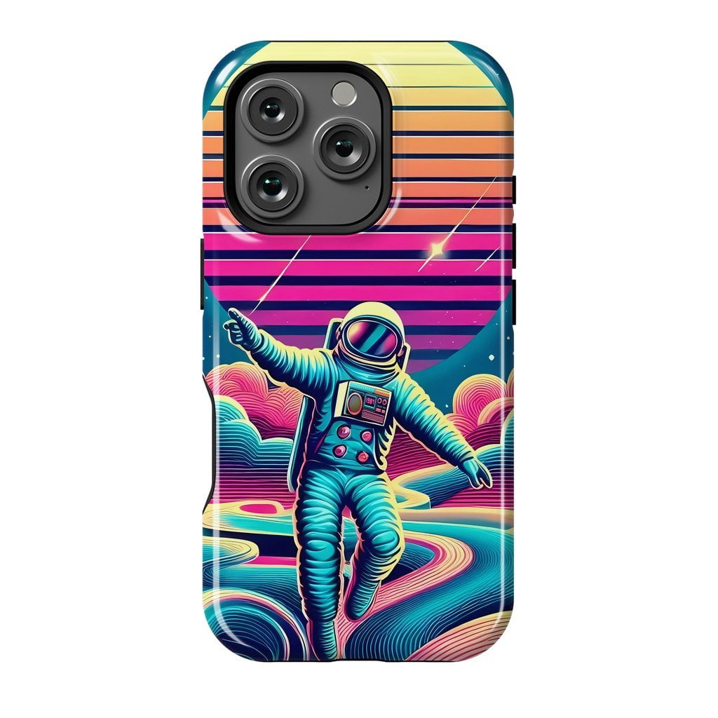 Dancing Through Time and Space Cosmic Fantasy Phone Case with iPhone 11 ...