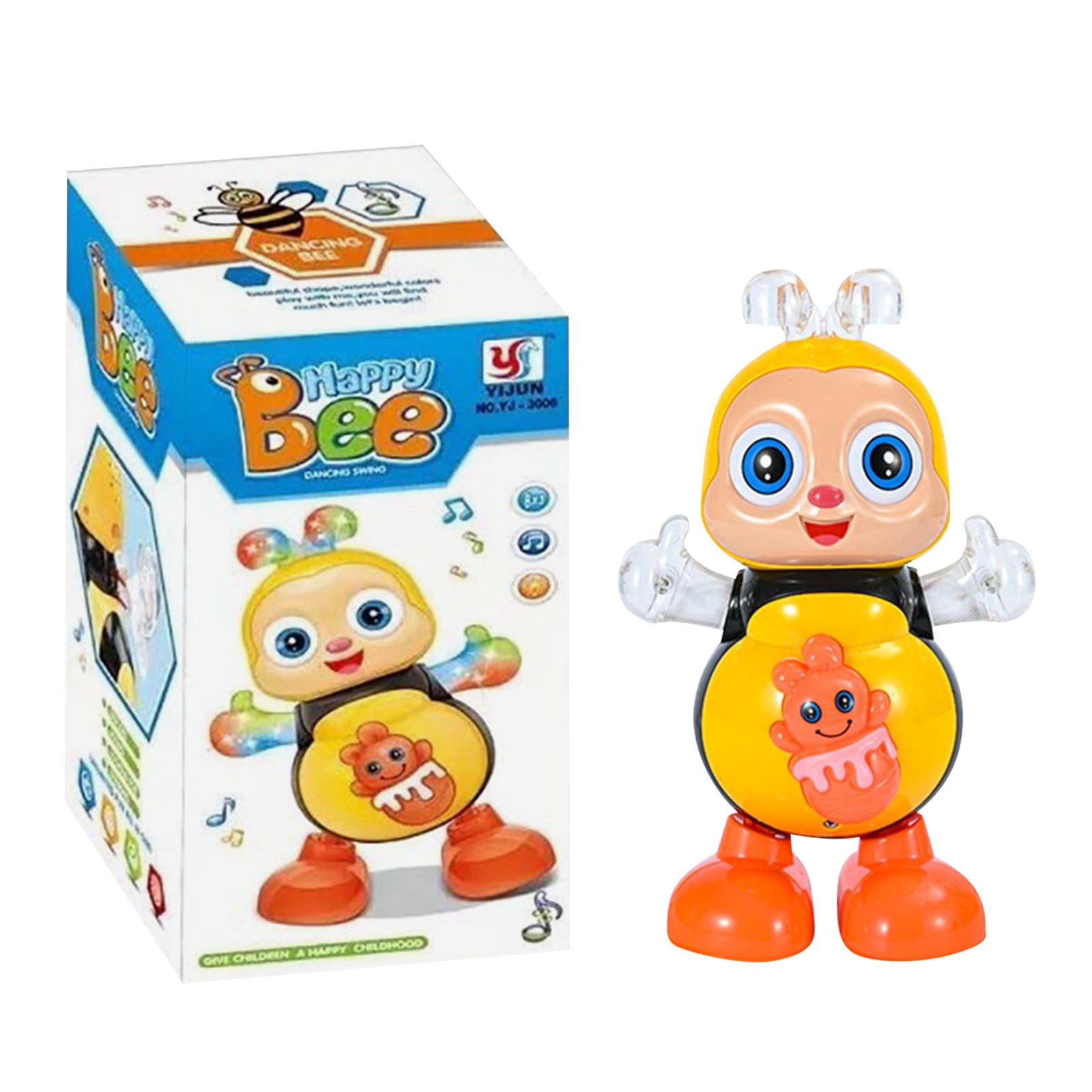 Dancing Toy Figure Baby Musical Light-Up Interactive Children's Toy ...