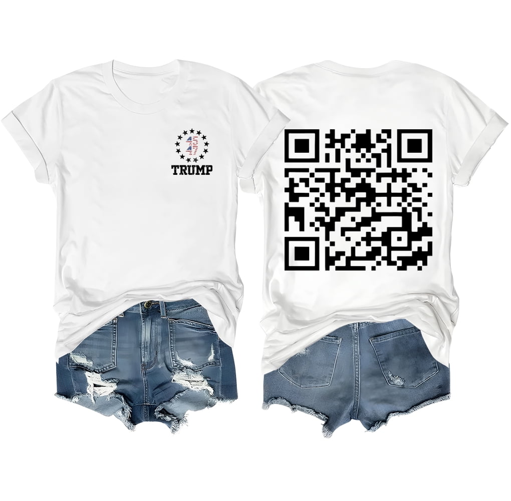 Dancing Trump QR Code Shirt, Funny Trump QR Code Dance T-Shirt, Dancing ... Dancing Trump QR Code Shirt, Funny Trump QR Code Dance T-Shirt, Dancing ...