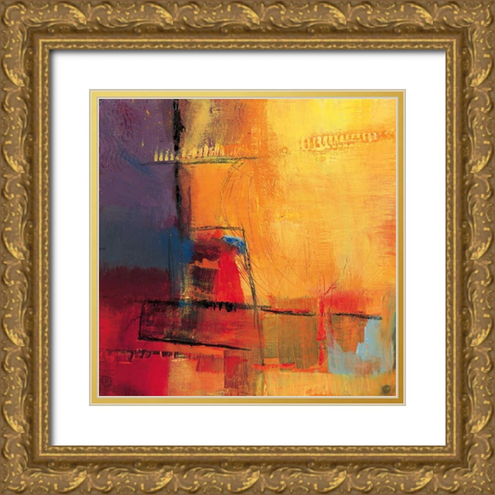 Danckaert, Bea 26x26 Gold Ornate Wood Framed with Double Matting Museum ...