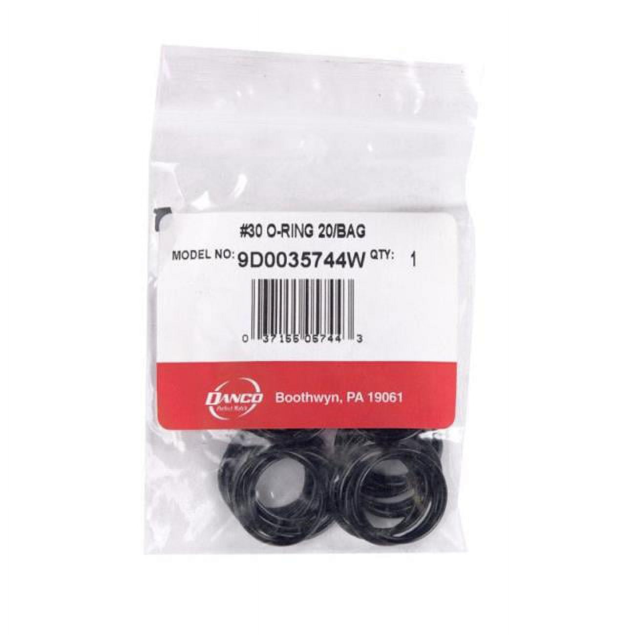 Danco 0.88 in. D X 3/4 in. D Rubber O-Ring 20 pk - Walmart.com