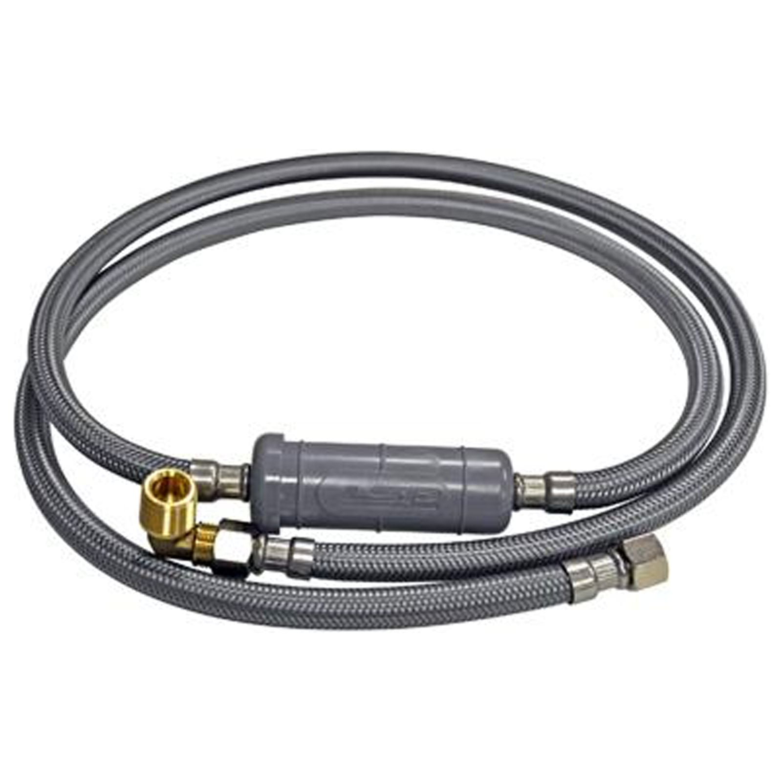 Danco 10743X Dishwasher Connector Hose, 3/8 x 3/8 Compression x 60-In ...