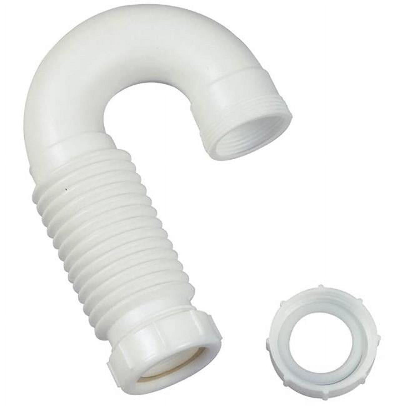Danco 51066 J-Bend Trap, 1-1/2 in, Slip, Plastic, White - Walmart.com