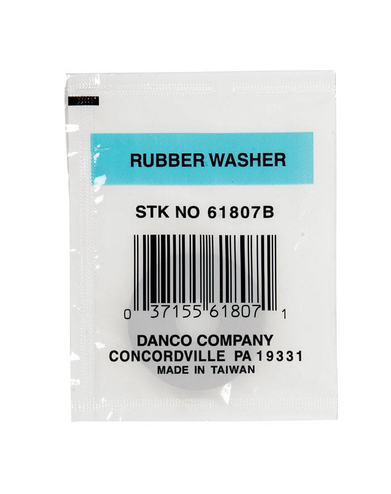 Danco 61807B Flat Faucet Washer, Rubber, Black - Walmart.com