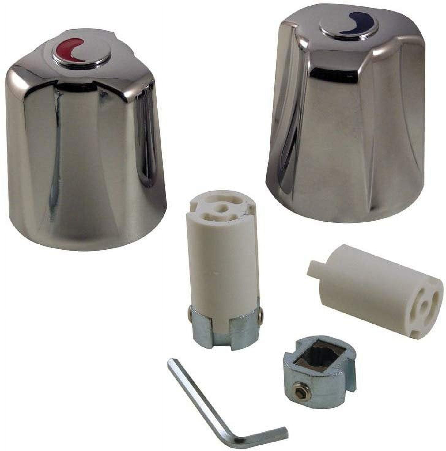 Danco 80019 Tub/Shower Handles, Chrome - Walmart.com