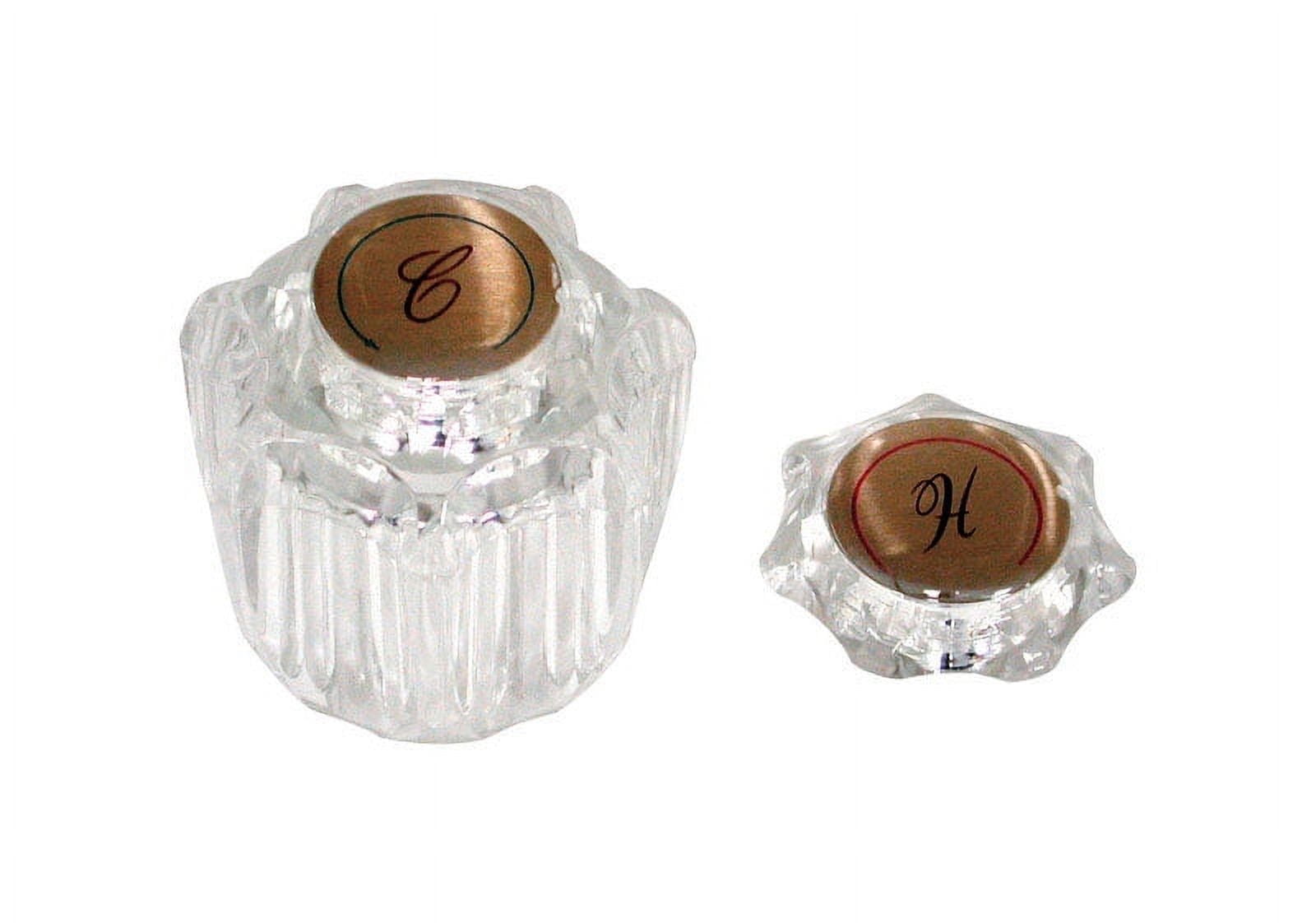 Danco Acrylic Kitchen and Lavatory Faucet Replacement Handles for Delta ...