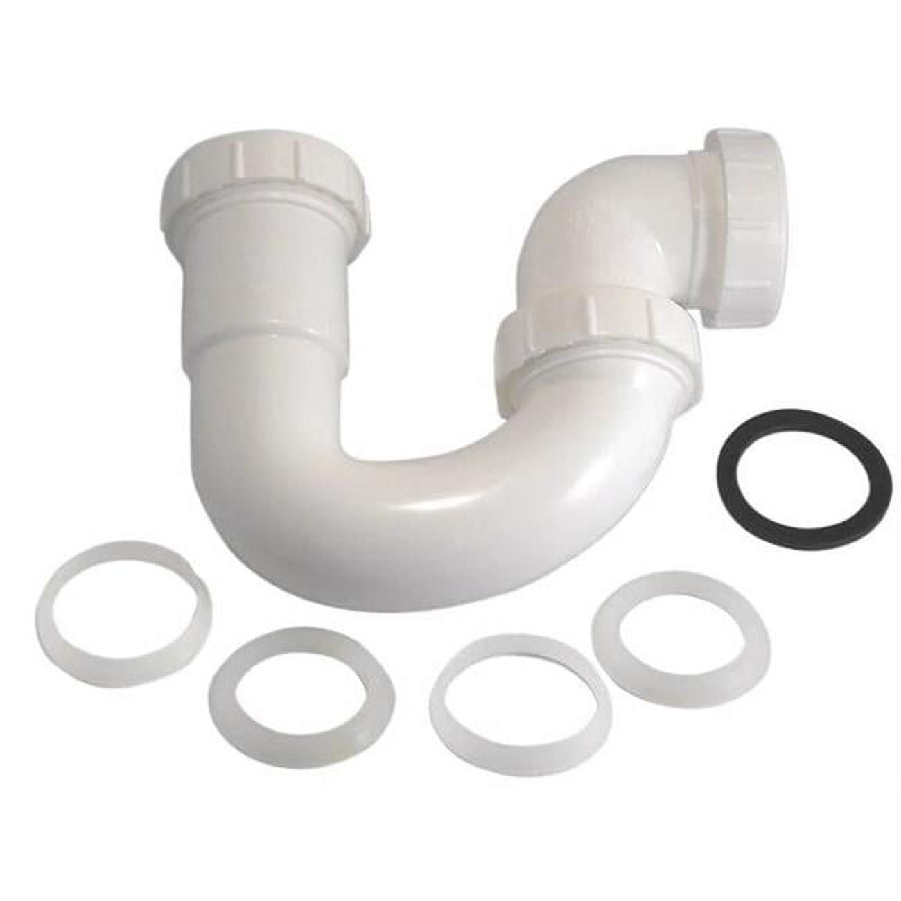 Danco 94005 Swivel P-Trap, 1-1/2 in, Slip, Plastic, White - Walmart.com