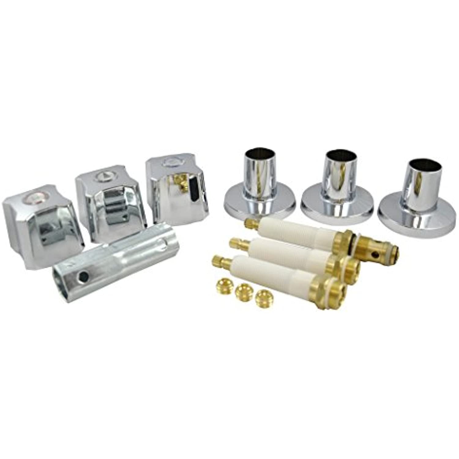 Danco Tub/Shower Faucet Repair Kit, 3-Handle Remodeling for Kohler ...