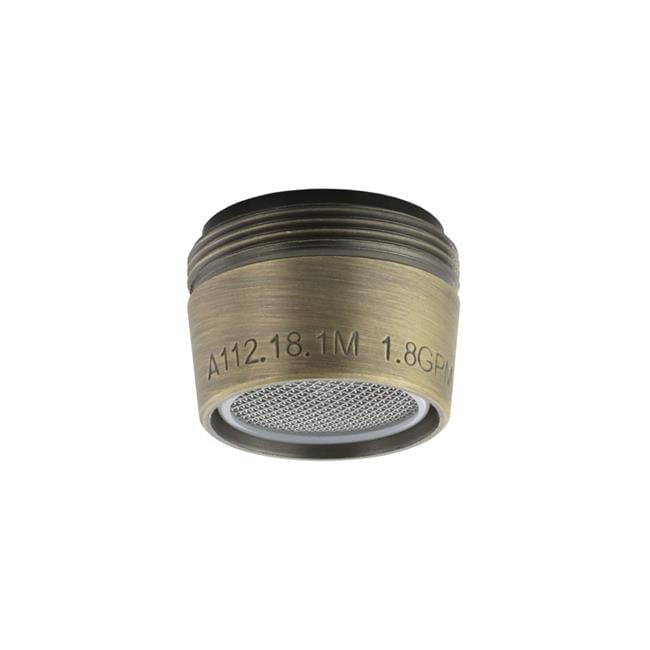 danco 36099 1.5 gpm water saving aerator, antique brass - Walmart.com